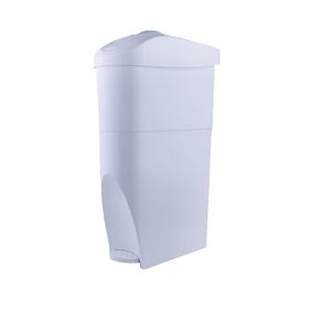 Pedal Sanitary She Bin - 18 Litre - White | Shop Today. Get it Tomorrow ...