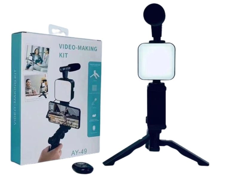 Live Broadcast Mobile Phone Holder, 3 in 1 Starter Kit For Content Creation | Shop Today. Get it ...