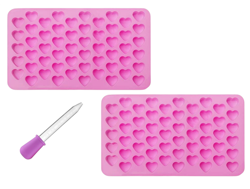 GLOOPIE Heart Shaped Silicone Mould With Dropper - 2-Pack | Shop Today ...