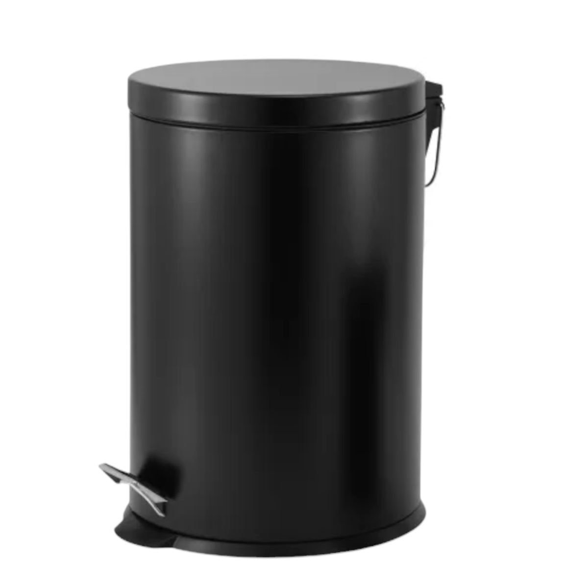 Dustbin 20L Pedal Bin Matt Black With Dome | Shop Today. Get it ...