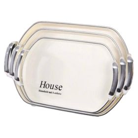 Multipurpose Tray Set Oval - 3 Piece | Shop Today. Get it Tomorrow ...