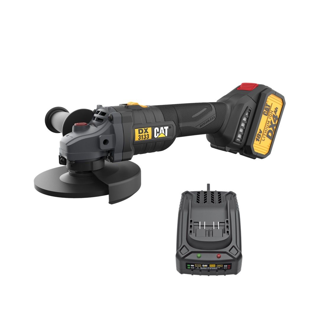 CAT Angle grinder BL 115mm 18V KIT | Shop Today. Get it Tomorrow ...