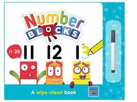 Numberblocks 11-20: A Wipe-Clean Book | Shop Today. Get it Tomorrow ...