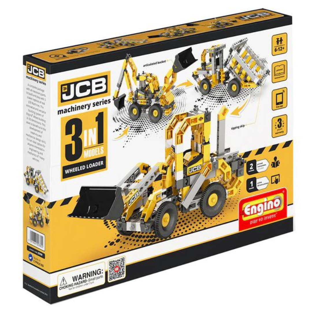 Engino - Creative Builder Wheeled Loader Machinery set | Shop Today ...