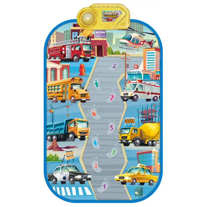 Children's Pedal Piano Traffic Vehicle Musical Dance Mat | Shop Today ...
