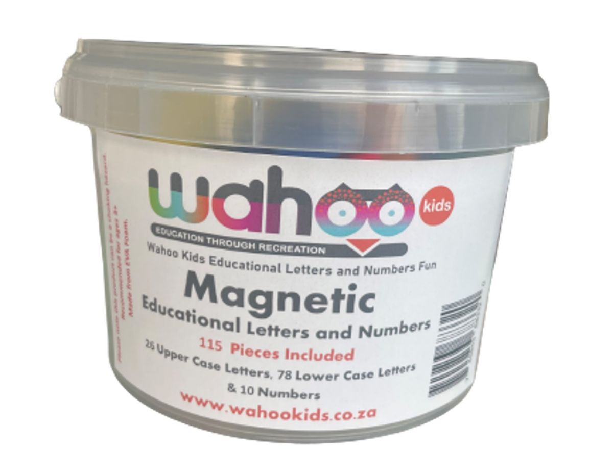 Wahoo Kids Magnetic Letter and Number Fun Bucket | Shop Today. Get it ...
