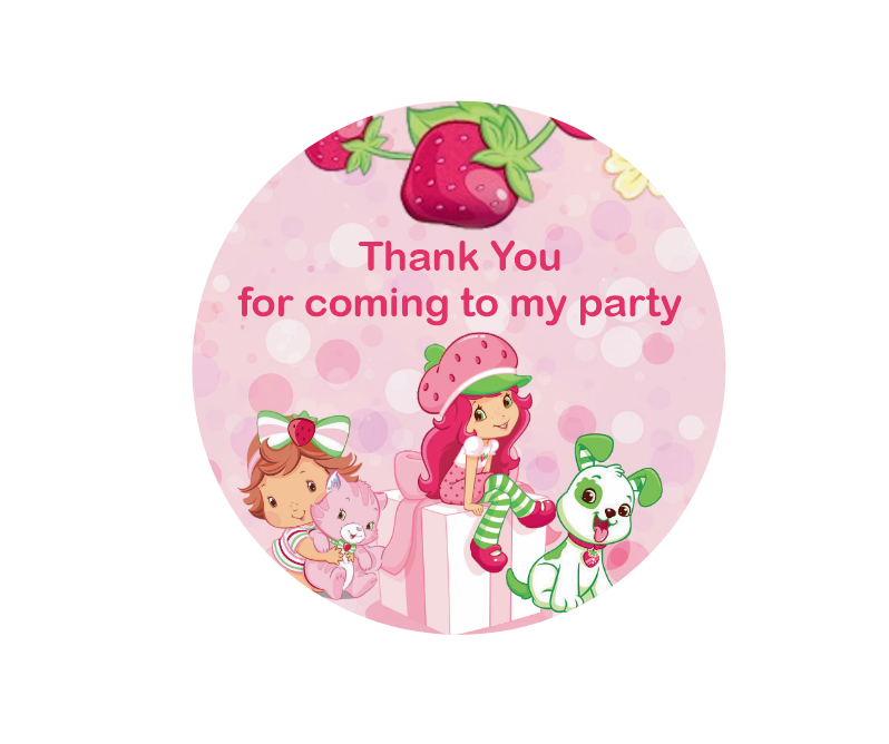 Strawberry Shortcake Party Stickers - Pack of 30 | Shop Today. Get it ...