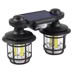 Solar-Powered Dual-Head Motion Sensor Wall Light | Shop Today. Get it ...