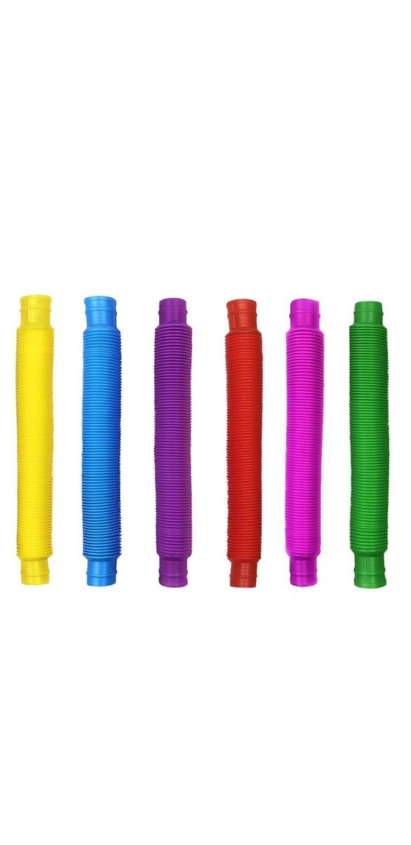 6 x Brightly Colored Large Pop Tubes | Shop Today. Get it Tomorrow ...
