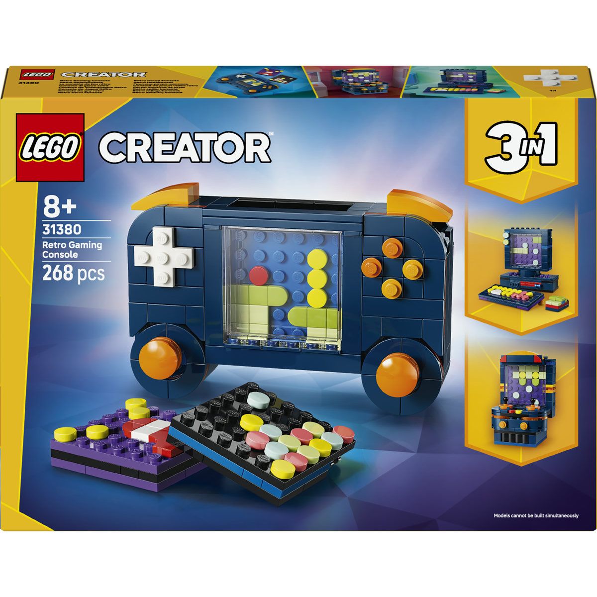 LEGO® Creator 3 in 1 Retro Gaming Console Building Toy 31380 | Shop ...