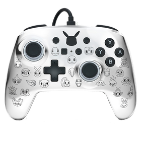 PowerA Wired Controller for Nintendo Switch - Pikachu Black & Silver ...