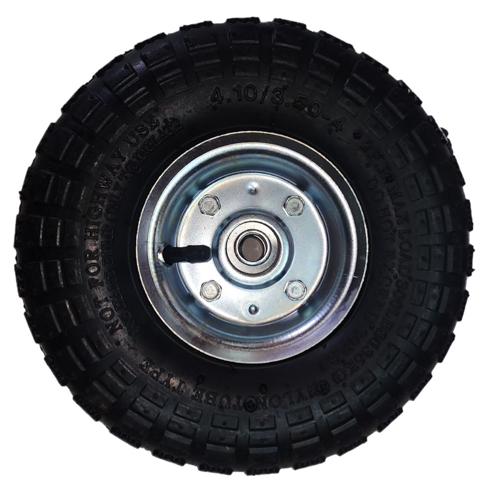Tool Pneumatic Multi-Purpose Steel Wheel Tire With Solid Rubber - 28cm ...
