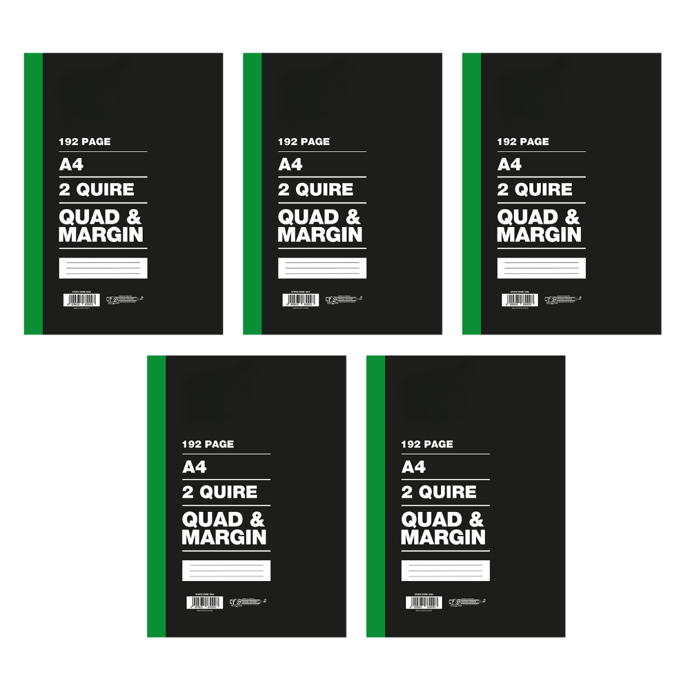 2 Quire / 192 pages A4 Counter Books Q/M | Shop Today. Get it Tomorrow ...