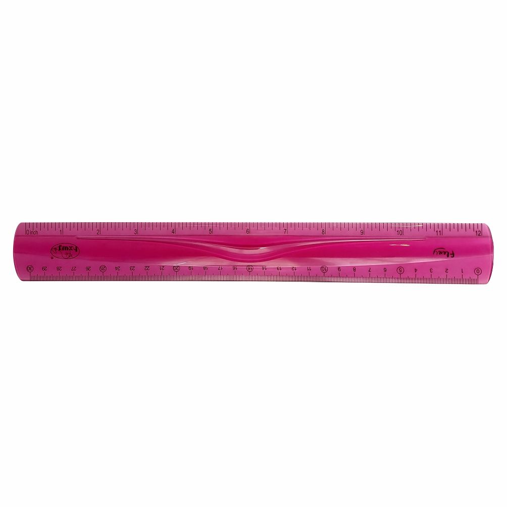 Parrot Products Shatterproof Flexible Ruler - 30cm Pink | Shop Today ...