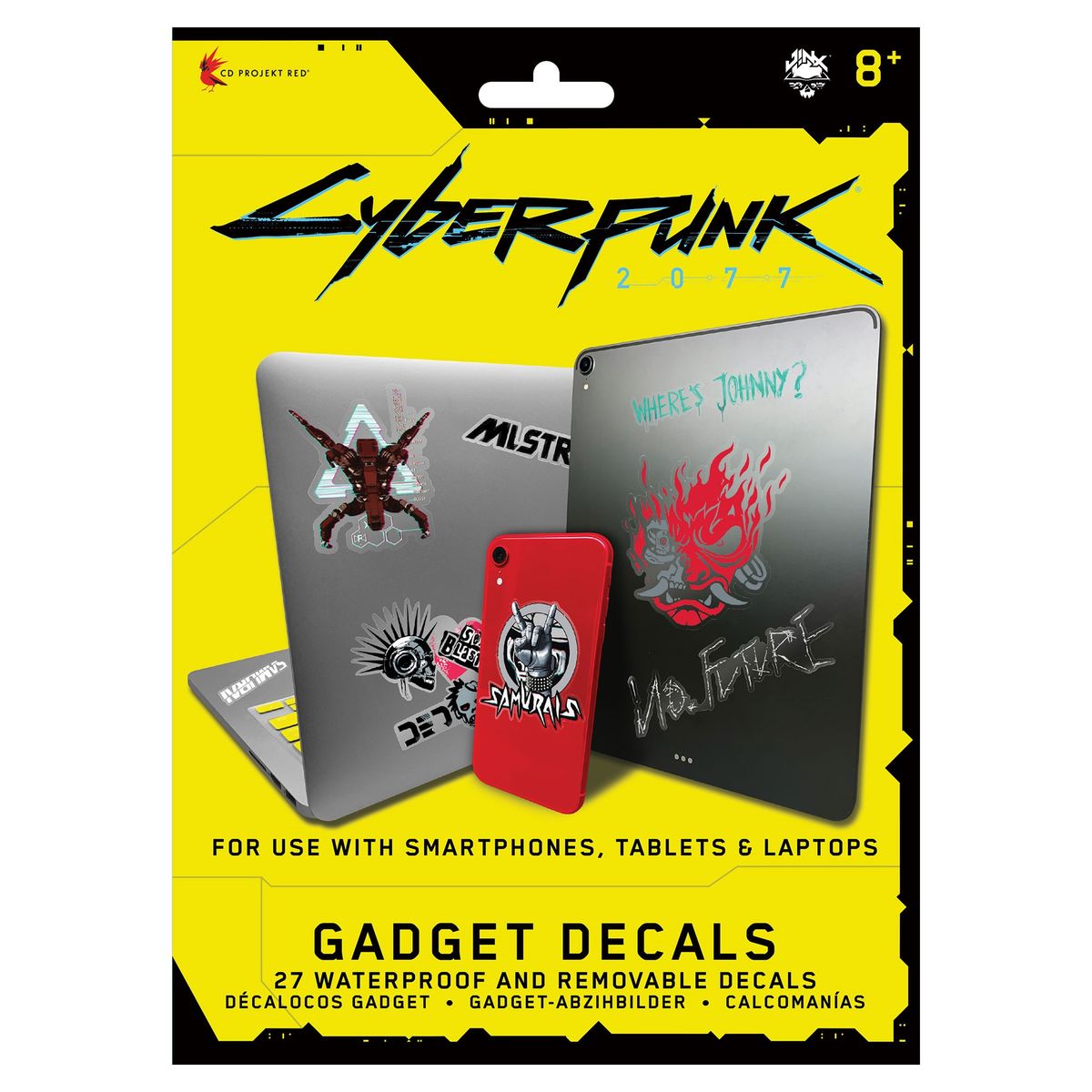 Cyberpunk 2077 - Gadget Sticker Sheet - 3 Pack | Buy Online in South ...