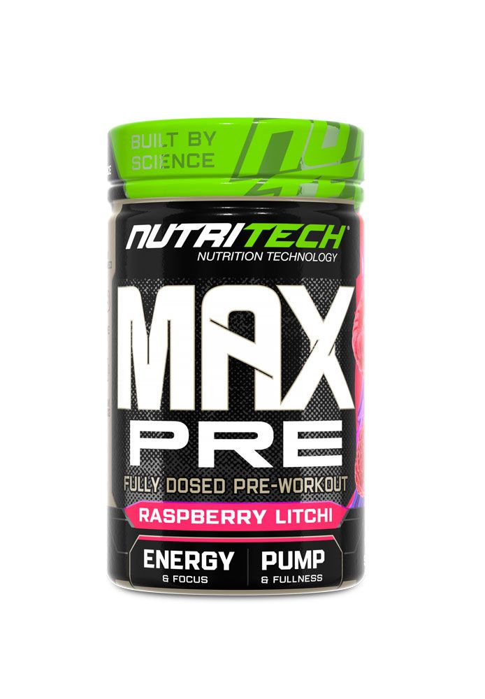 Nutritech MAX Pre Workout Rasberry Litchi 450g | Shop Today. Get it ...