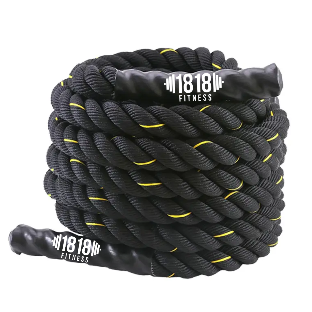 Battle Rope 12m - 38mm Thick - 1818 Fitness | Shop Today. Get it ...
