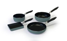 Miss C Non-Stick Induction Heat Pans 4 Piece Combo Set | Shop Today ...