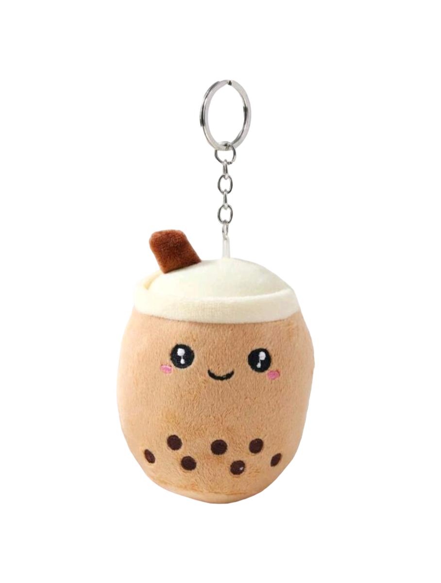 Cute Mini Boba Bubble Tea Plush/Plushie Keychain Accessory For Bag And ...