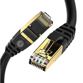 Sinye Tech CAT8 Heavy Duty Network Cable with Gold Plated High Speed ...