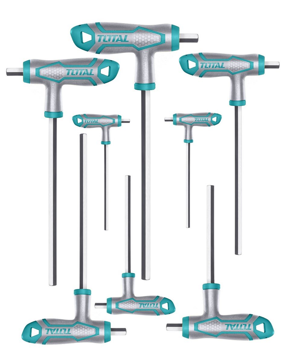 Total Tools 8 Piece T-Handle Hex Wrench Set | Shop Today. Get it ...