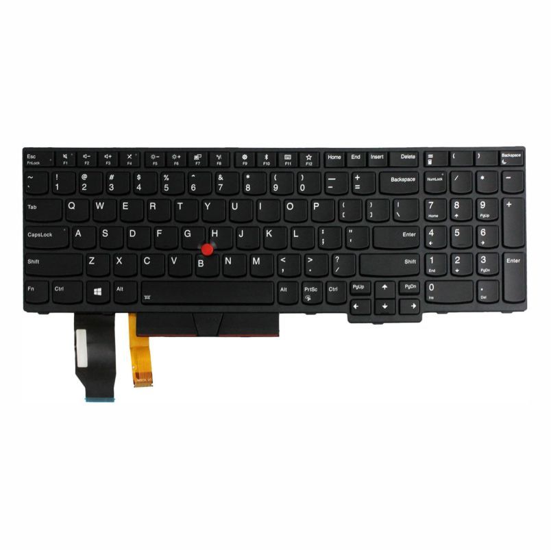 Replacement Keyboard for Lenovo Thinkpad E580 E590 P52 P52 P72 P73 ...