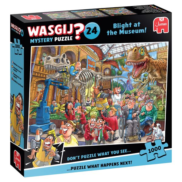 Deals on Wasgij Mystery 24 - Blight At The Museum Puzzle - 1000 Pieces ...