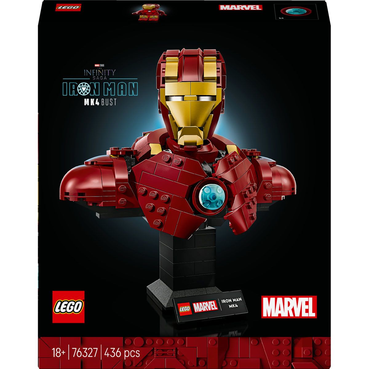 LEGO® Marvel Iron Man MK4 Bust with Minifigure 76327 | Shop Today. Get ...