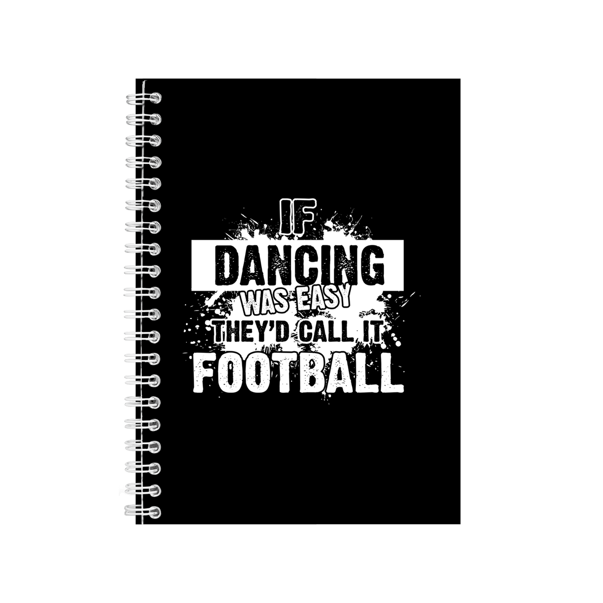 Dancing and Football Notebook - Dancer Gift Idea - Writing Books ...