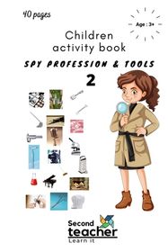 Spy Profession and Tools;children Activity Book-2: I Spy Book for Kids ...