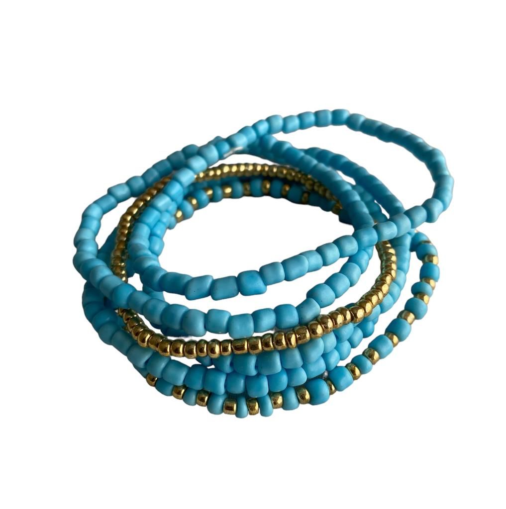 Colour and Gold Beads Bracelet | Shop Today. Get it Tomorrow ...