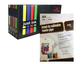 Sublimation Heat Transfer Paper 100gsm - A4 x 100 sheets | Shop Today ...
