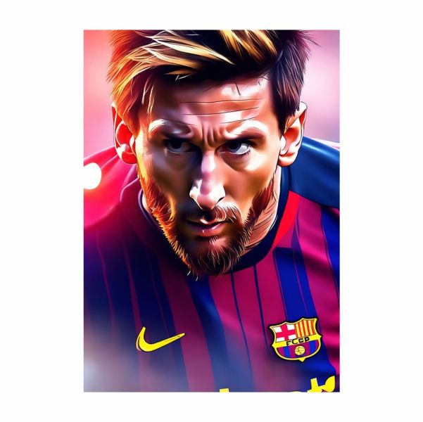 Lionel Messi 101 Splash - A1 Poster | Shop Today. Get it Tomorrow ...