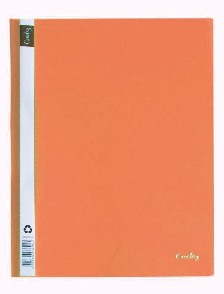 CROXLEY PRESENTATION FOLDER PACK OF 12's NEON ORANGE | Shop Today. Get ...