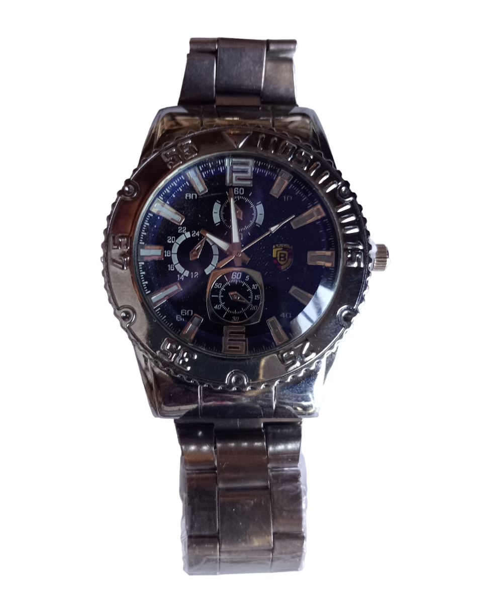 Classic Mens Analogue Watch - Sleek Design With Metal Strap - Stunning ...