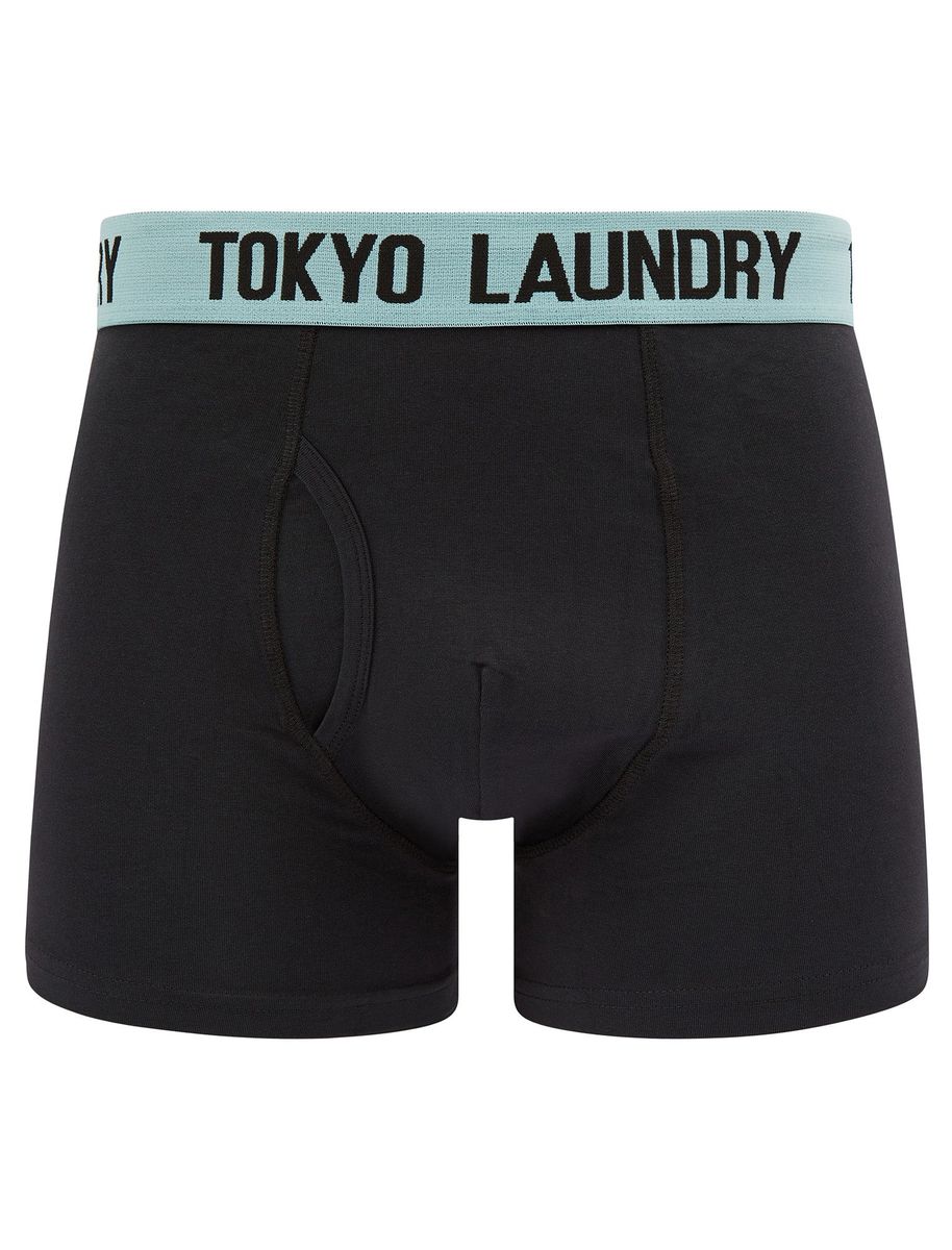 Tokyo Laundry Mens - Dorset Boxer Shorts Set in Blue (Parallel Import ...
