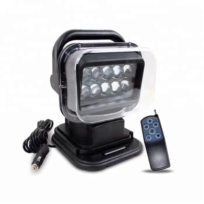 Waterproof 360 Degrees Rotating LED Spot Light Remote Control Truck ...