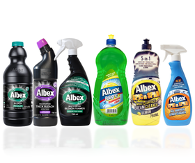 Albex Ultimate Home Cleaning Combo - Bleach, Foamer, Cream ...
