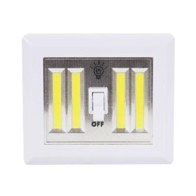 New Design 4 COB LED Night Light Switch Wall Lamp Battery Operated ...