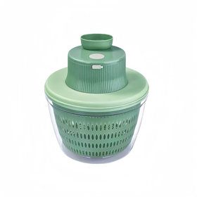 Multi Functional Electric Salad Spinner And Chopper,Vegetables Washer ...