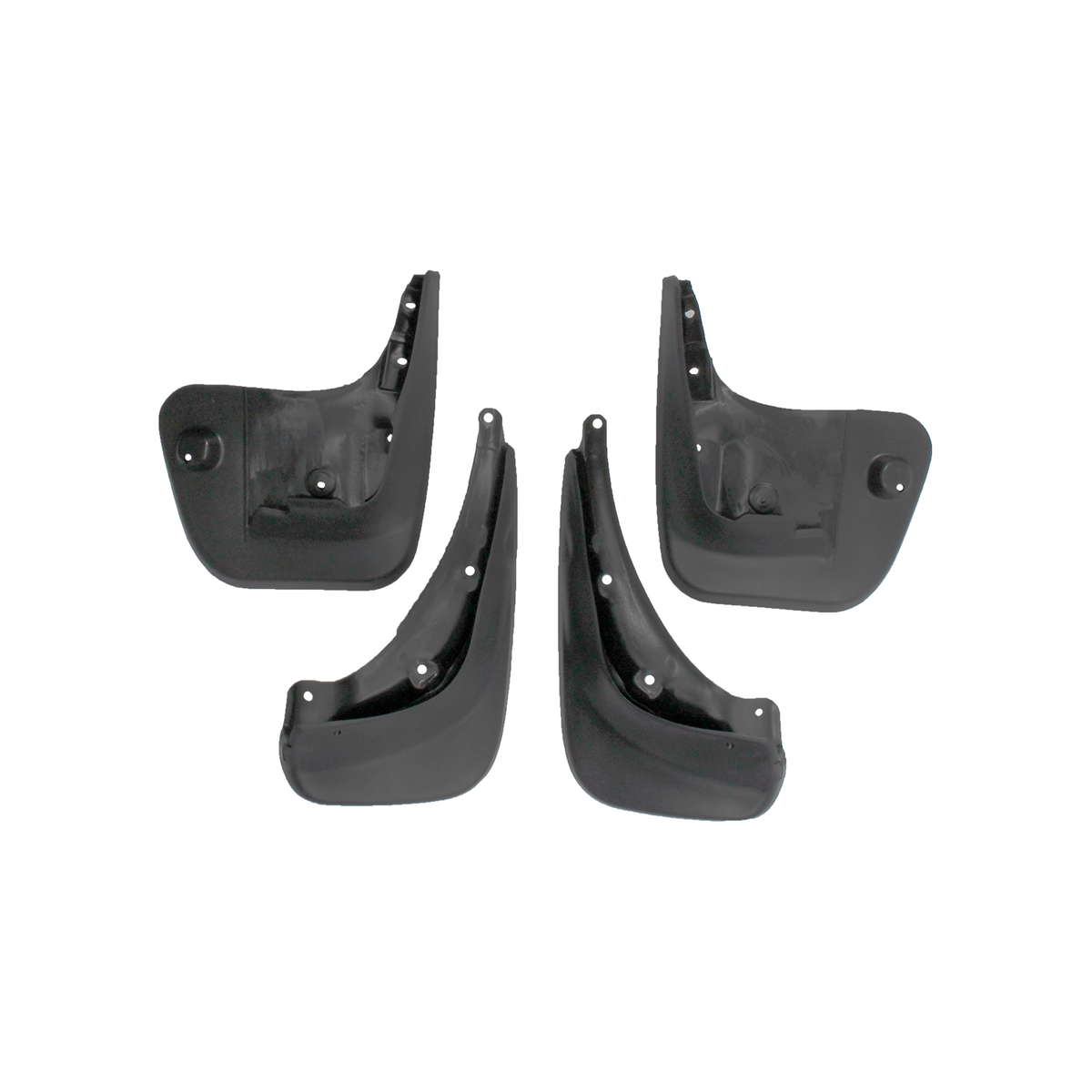 Mud Flaps Long Compatible with VW Polo 2002-2009/ Vivo 2010-2017 | Shop ...