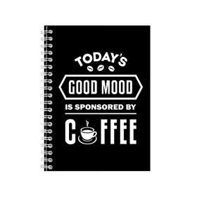 Today's a good day Black Notebook Gift Idea Writing Book Notepad Pad 62 ...