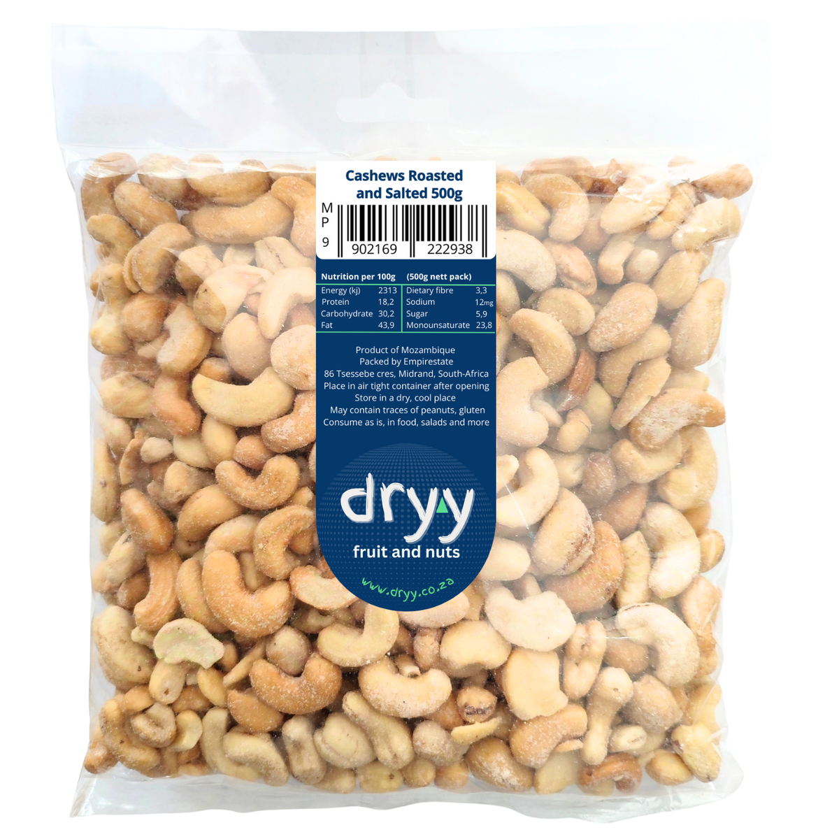 Cashews Roasted and Salted 500g | Shop Today. Get it Tomorrow ...