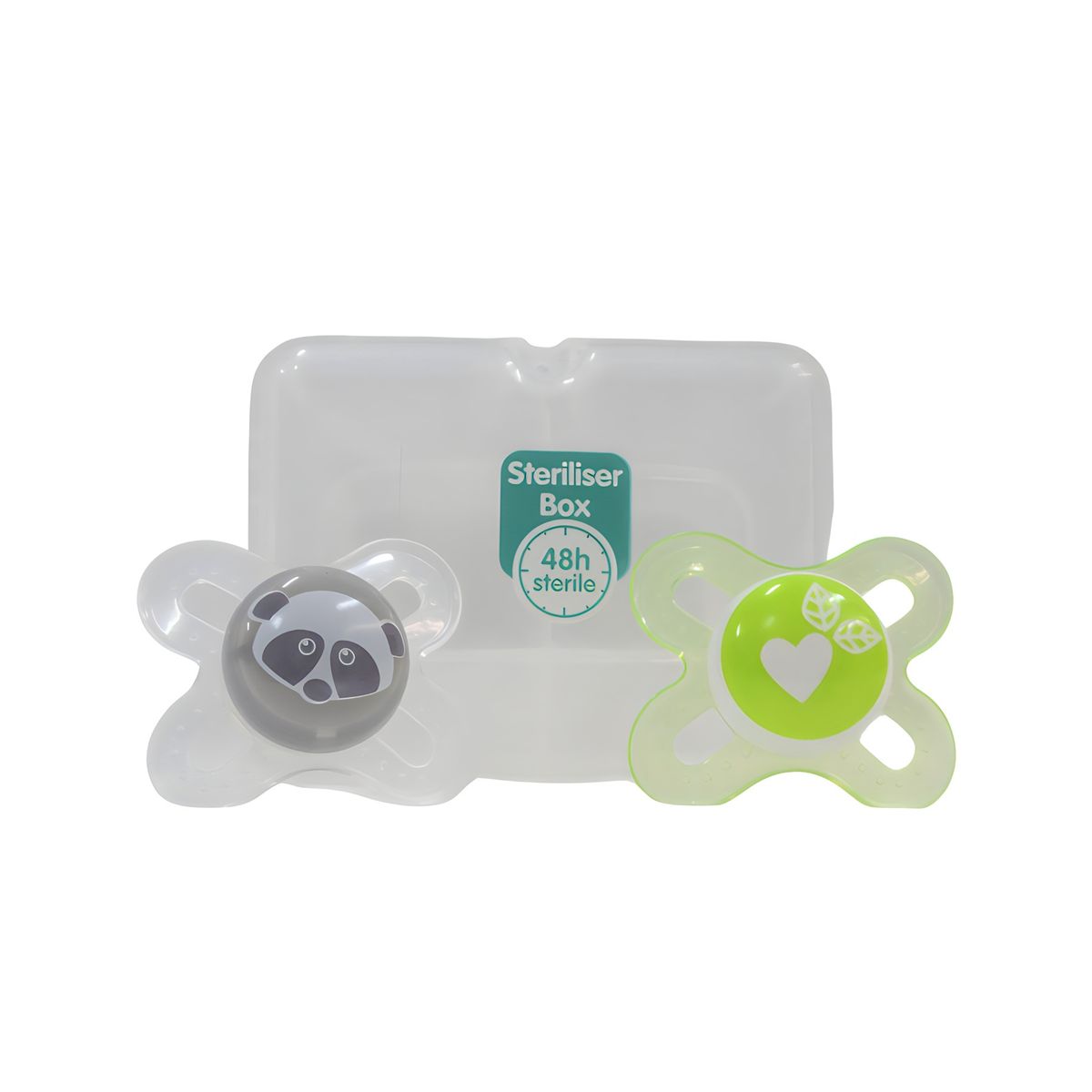 Premium Baby Pacifier 2 Pack With Sterilizing Box | Shop Today. Get it ...