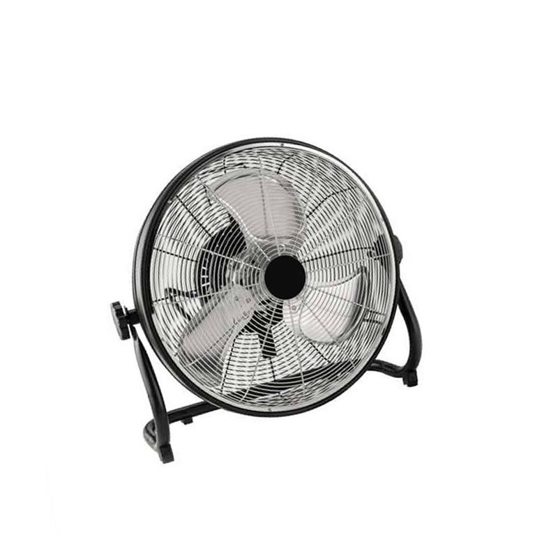 18" 120W 360-degree Adjustable Tilt Powerful Oscillating Floor Fan ...