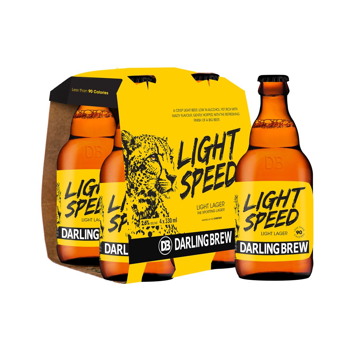 Darling Brew Light Speed Lager 4 x 330ml | Shop Today. Get it Tomorrow ...