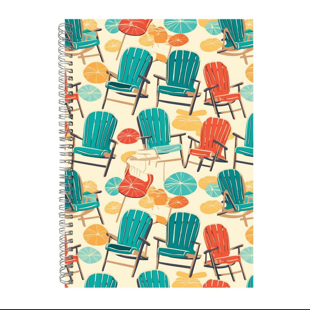 Charis A4 Notebook Pad Lines for Ocean Lovers Trendy Graphic Present ...