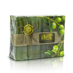 Dex Olive Oil Bath Soap with Glycerin 4x150 gr - %100 Olive Oil Extract ...