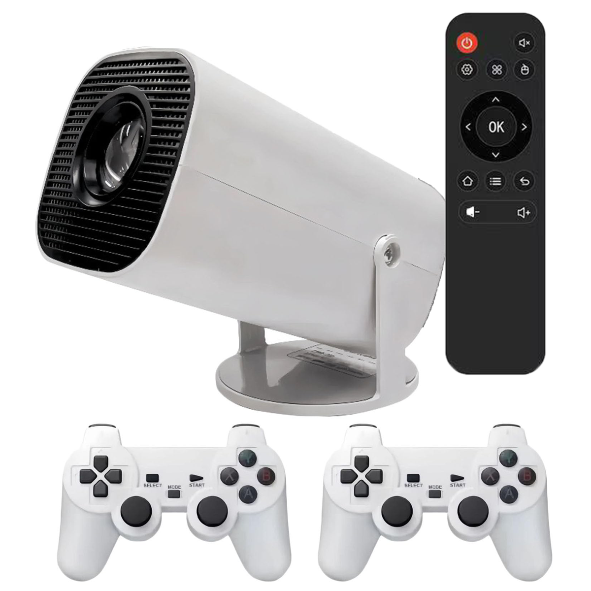 Portable Projector with Controller Gaming Projector Bundle Home Theater ...
