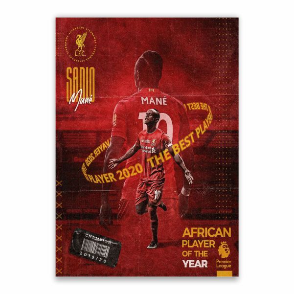 African Player Of the Year Mane Poster - A1 | Shop Today. Get it ...